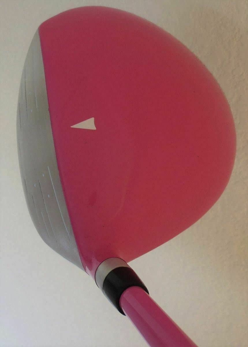 Ladies Complete Golf Club Set Driver, Fairway Wood, Hybrid, Irons, Putter & Womens Bag Pink