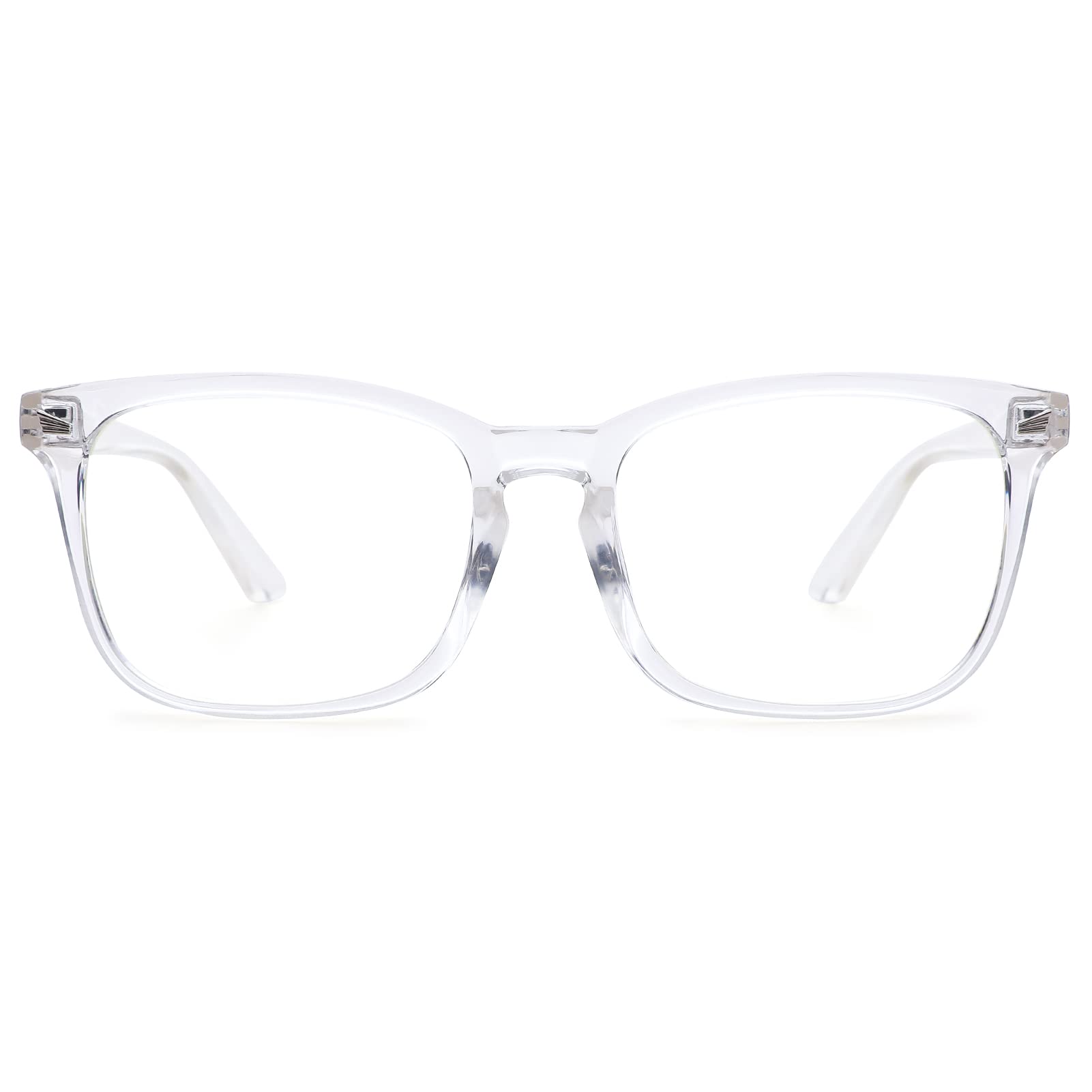 Pro Acme Non-prescription Glasses Frame Clear Lens Eyeglasses (Transparent)