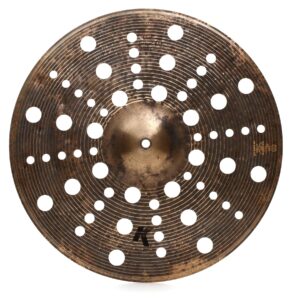 zildjian 17 inch k custom special dry trash crash cymbal