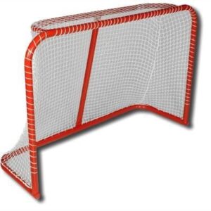 6ft x 4ft regulation street hockey goal - heavy duty & hard wearing roller hockey goal | street hockey net & goal | hockey goal for kids | 6x4 regulation hockey goal