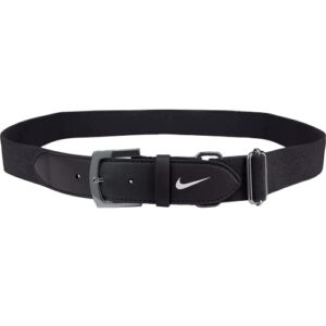 nike baseball belt adult 2.0 (black/white)