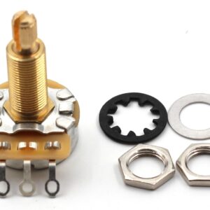 CTS TAOT CUSTOM 525K LONG Shaft Potentiometers - 5% Tolerance (All Pots Meter 500K-550K) - Set of 4 (4X)