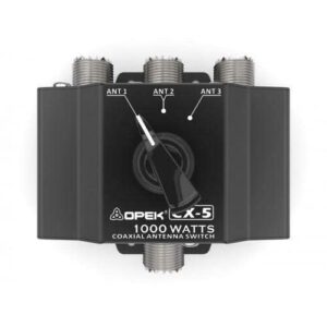 opek cx-5 coaxial antenna switch 1kw pep rated 3 position