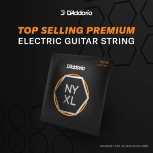 D'Addario Guitar Strings - NYXL Electric Guitar Strings - NYXL0984SB - Unrivaled Strength, Tuning Stability, Enhanced Mid-Range - For 8 String Guitars - 09-84 Custom Light 8-String Strandberg