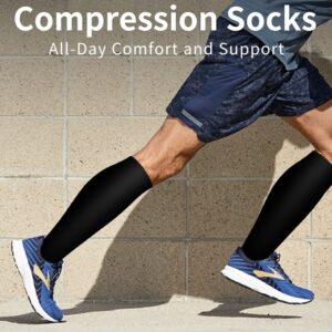 Laite Hebe Compression Socks For Women& Men circulation(8 Pairs),Socks-Best for Running,Sports,Hiking,Flight travel,Pregnancy