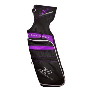 carbon express field quiver - purple/black - rh