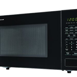 SHARP Black Carousel Cu. Ft. 1000W Countertop Microwave Oven (ISTA 6 Packaging), 1.1 Cubic Foot, 1000 Watts