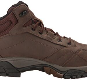 Merrell Men's Moab Adventure Mid Waterproof Hiking Boot, Dark Earth 8.5 Wide