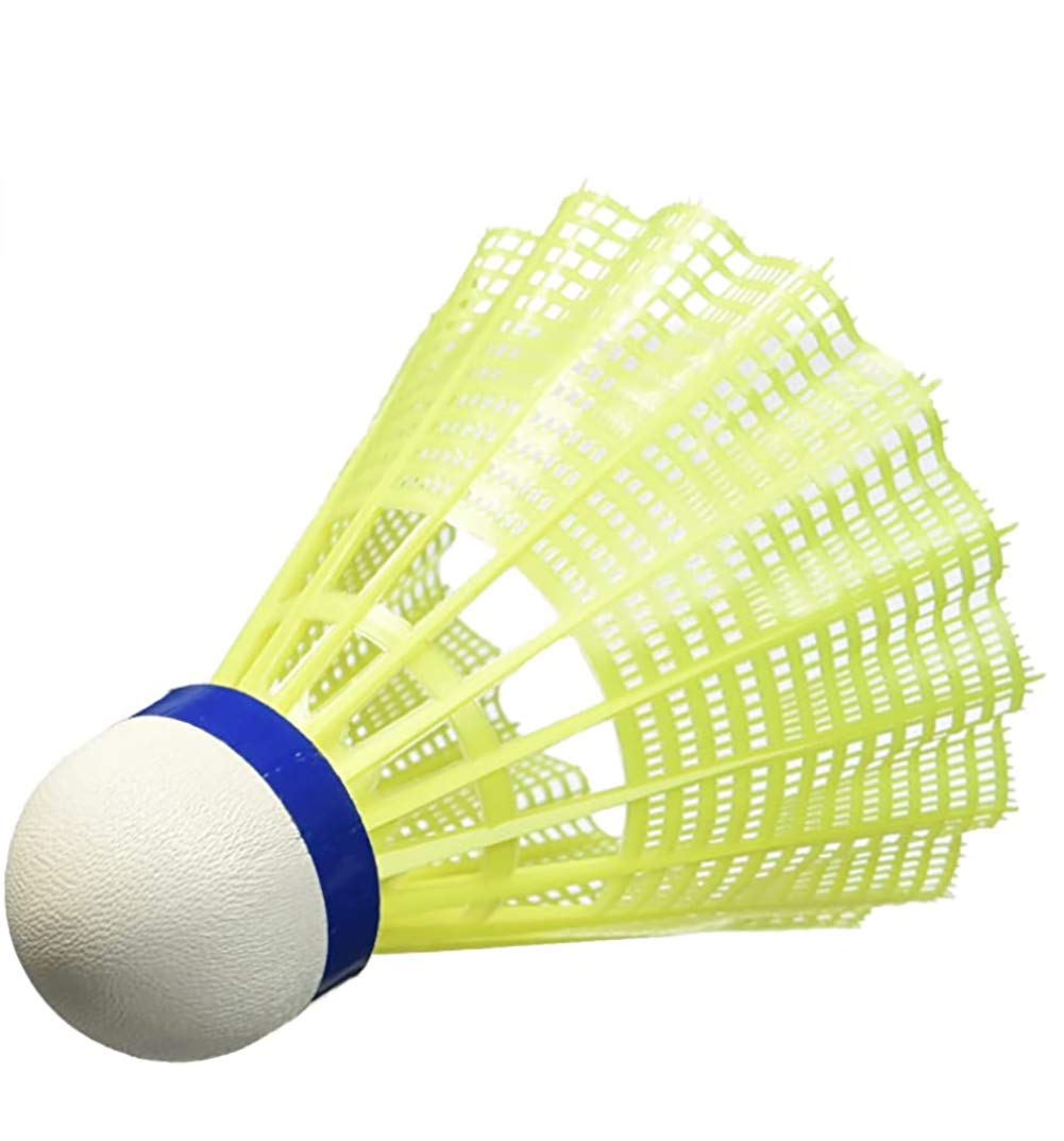 YONEX Mavis 300 Badminton Medium Speed Volant Nylon Shuttlecock, Yellow, 1 Dozen, 2 Tube