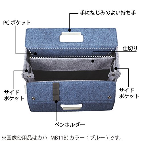 Kokuyo Mobile Bag Blue MB11B