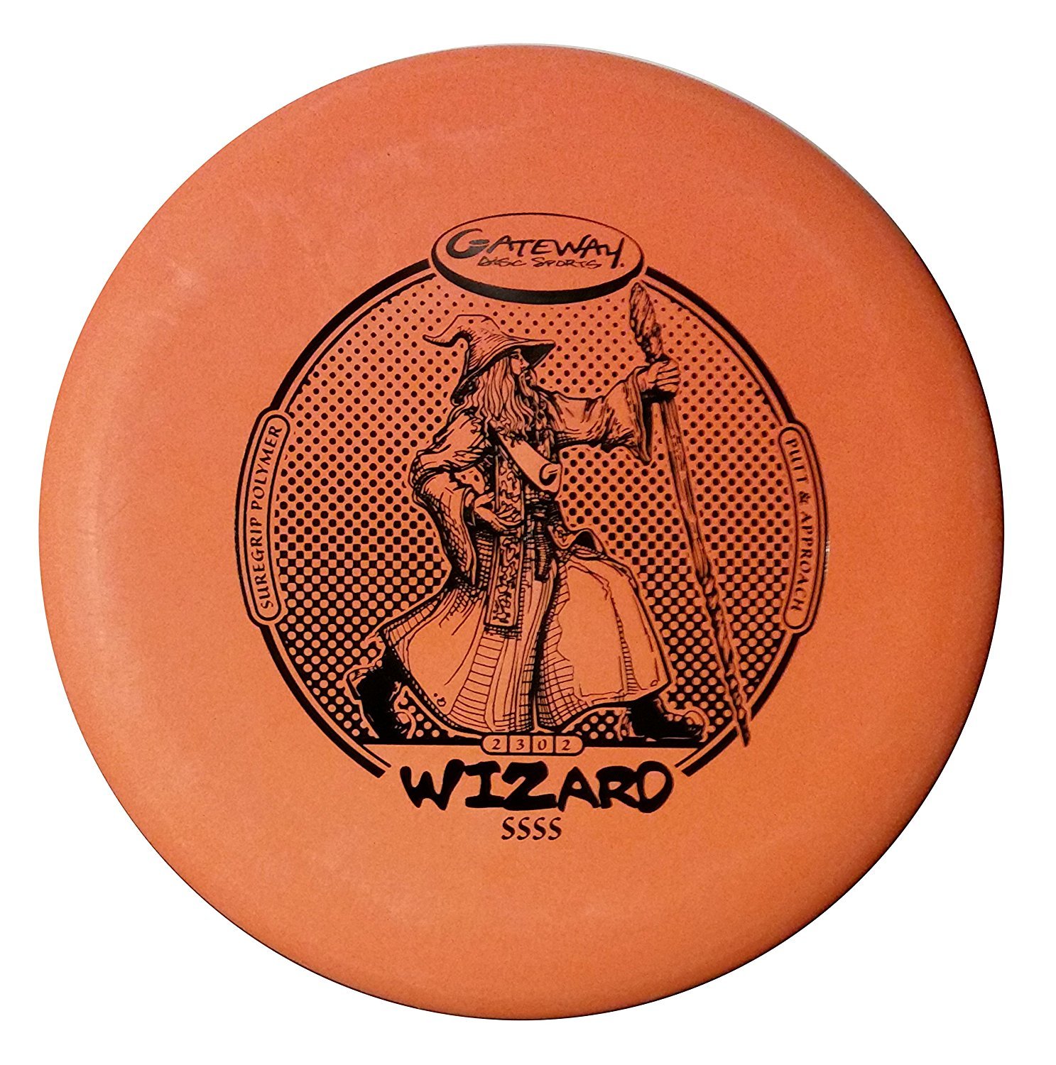 Gateway Disc Sports Sure Grip 4S Wizard Putter Golf Disc [Colors may vary] - 160-169g