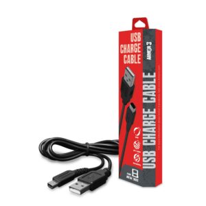 armor3 usb charge cable for new nintendo 2ds xl/ new nintendo 3ds/ new nintendo 3ds xl/ nintendo 2ds/ nintendo 3ds xl/nintendo 3ds/nintendo dsi xl/nintendo dsi