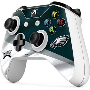 Skinit Decal Gaming Skin compatible with Xbox One S Controller - Officially Licensed NFL Philadelphia Eagles Design