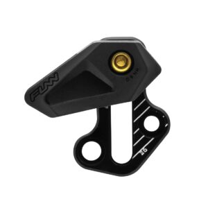 funn zippa lite mtb chain guide, e-type mount (sram s3 compatible), 26t-36t, bicycle chain protector