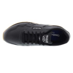 Reebok mens Classic Harman Run Sneaker, Black/Gum, 10.5 US