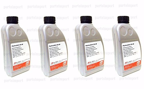 Febi Bilstein Mercedes Hydraulic Fluid 4L for Convertible Top Pump & Hydropneumatic Suspension