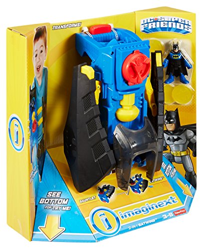 Fisher-Price Imaginext DC Super Friends, 2 in 1 Batwing