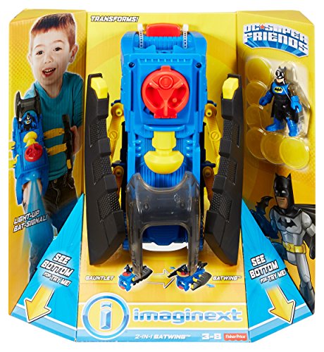 Fisher-Price Imaginext DC Super Friends, 2 in 1 Batwing