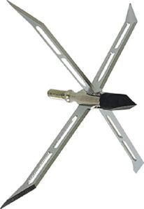 xecutioner broadhead turkey necker 160 gr. 4 pk. silver