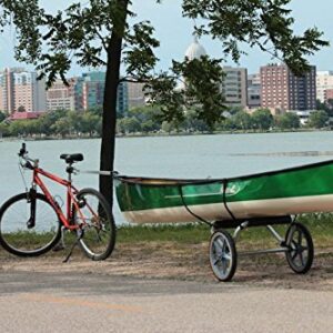 WIKE Kayak Canoe and Surf Cart - Includes Ultra Lite Smart Stick Tow Bar