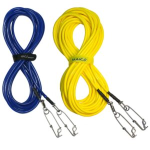 speargun float line for spearfishing & freediving (blue, 125 feet)