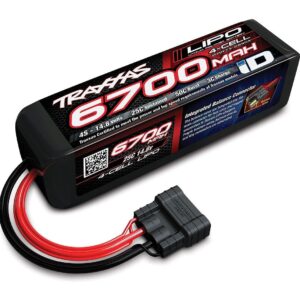 Traxxas 2890X 6700 mAh 14.8V 4-Cell 25C LiPo Battery Vehicle