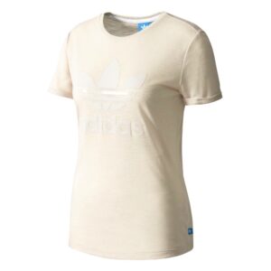 adidas women's originals sheer tee #bk6014 (s)