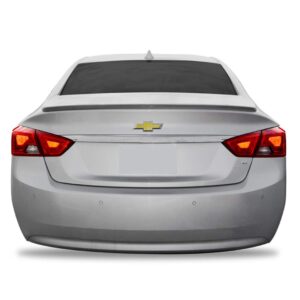 Dawn Enterprises IMP14-FM Factory Style Flush Mount Spoiler Compatible with Chevrolet Impala - Summit White WA8624 (GAZ)