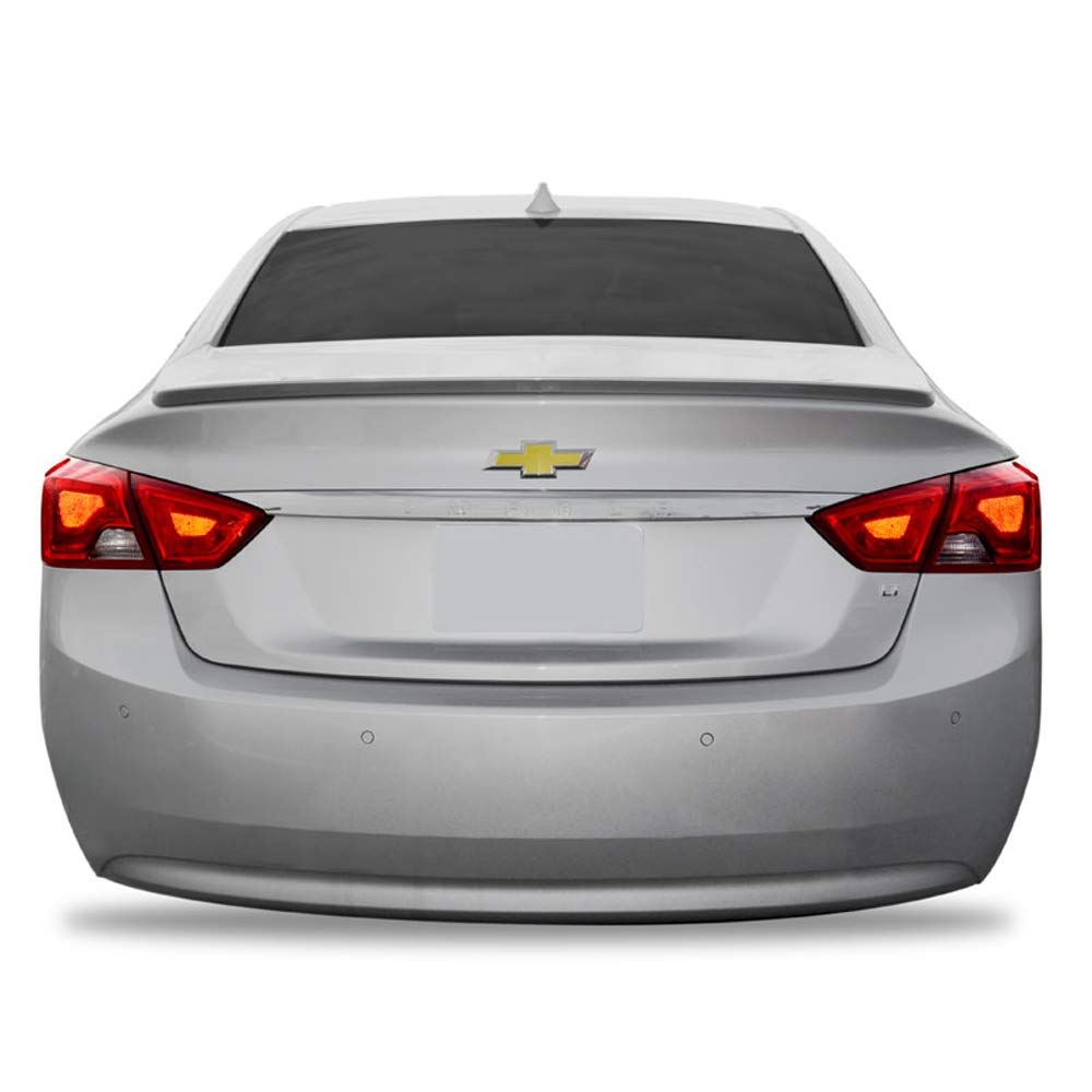 Dawn Enterprises IMP14-FM Factory Style Flush Mount Spoiler Compatible with Chevrolet Impala - Summit White WA8624 (GAZ)