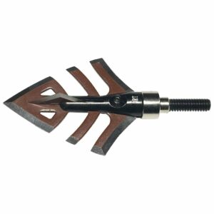 dirt nap gear head turkey broadhead 100/125 gr. shred head turkey broadhead 100/125 gr., brown