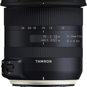 Tamron 10-24mm F/3.5-4.5 Di-II VC HLD Wide Angle Zoom Lens for Nikon APS-C Digital SLR Cameras Black