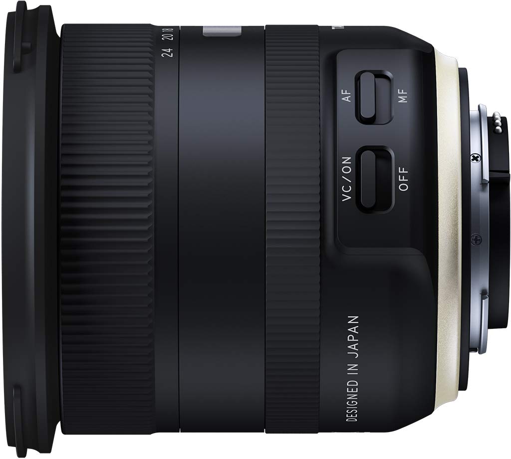 Tamron 10-24mm F/3.5-4.5 Di-II VC HLD Wide Angle Zoom Lens for Nikon APS-C Digital SLR Cameras Black