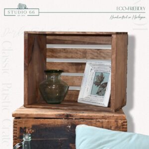 Darla'Studio 66 Rustic Wood Crate