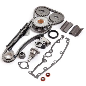 scitoo tk3024 9-4174s engine timing chain kit replaces for nissan sentra 200sx nx 1.6l 1991-1999