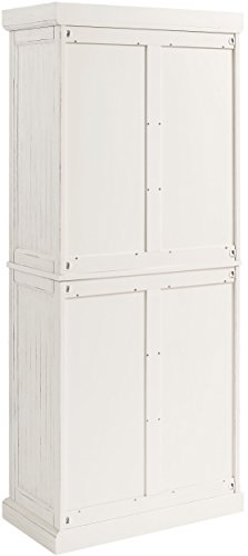 Crosley Furniture Seaside Kitchen Pantry Cabinet - Distressed White