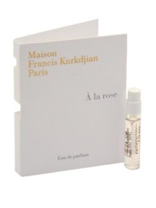 maison francis kurkdjian a la rose eau de parfum vial spray 2ml / 0.06 fl oz