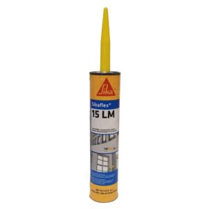 sikaflex 15lm, low modulus polyurethane sealant, 10.1 fl oz cartridge, medium bronze, case of 24