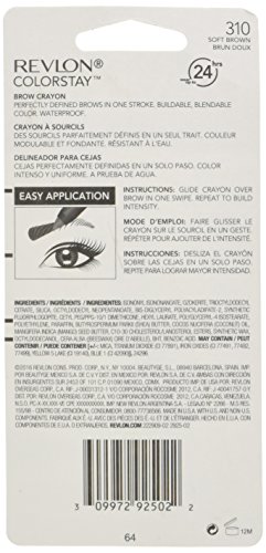 Revlon ColorStay Brow Crayon, Soft Brown