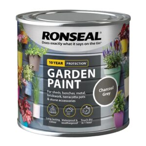 Garden Paint Charcoal Grey 250ml