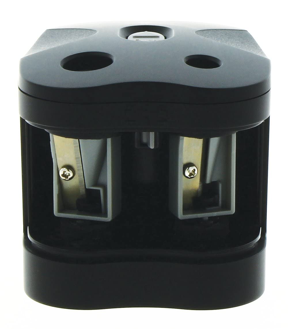 Derwent Pencil Sharpener, Battery Operated, Twin Hole Sharpener (2302332)