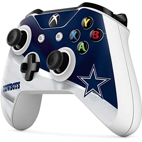 Skinit Decal Gaming Skin compatible with Xbox One S Controller - Officially Licensed NFL Dallas Cowboys Design