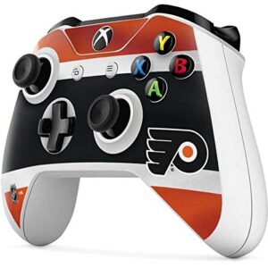 Skinit Decal Gaming Skin compatible with Xbox One S Controller - Officially Licensed NHL Philadelphia Flyers Alternate Jersey Design