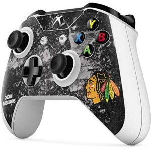 Skinit Decal Gaming Skin compatible with Xbox One S Controller - Officially Licensed NHL Chicago Blackhawks Frozen Design