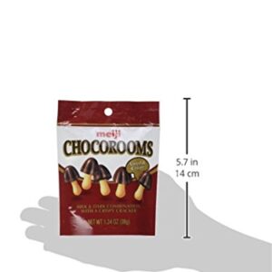 Meiji Chocorooms (Pack Of 6) 1.34 oz Pouches