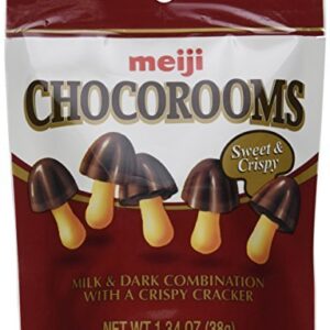 Meiji Chocorooms (Pack Of 6) 1.34 oz Pouches