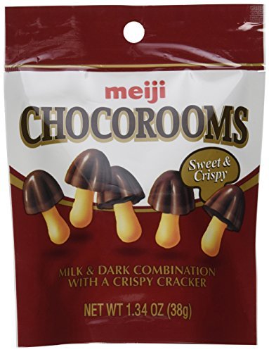 Meiji Chocorooms (Pack Of 6) 1.34 oz Pouches