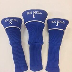 Duke Blue Devils Set of 3 Contour Headcovers