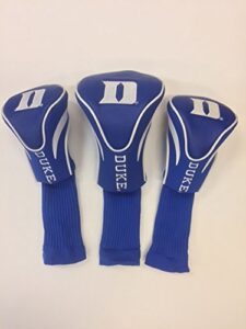 duke blue devils set of 3 contour headcovers