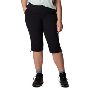 Columbia Women's Saturday Trail II Knee Pant, Water & Stain Resistant Black