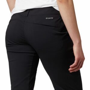 Columbia Women's Saturday Trail II Knee Pant, Water & Stain Resistant Black